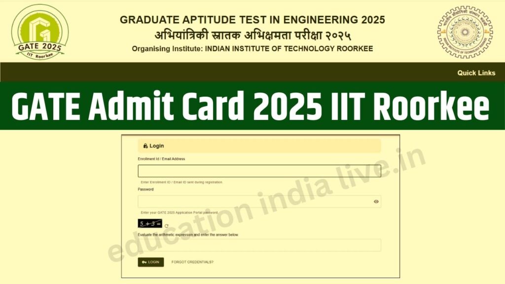 Admit Card – Education India Live