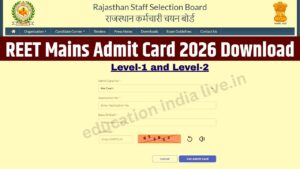 Admit Card – Education India Live